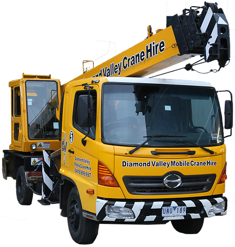 Hire 7 Tonne Slew Crane For Swimming Pool & Spa Installation Services ...